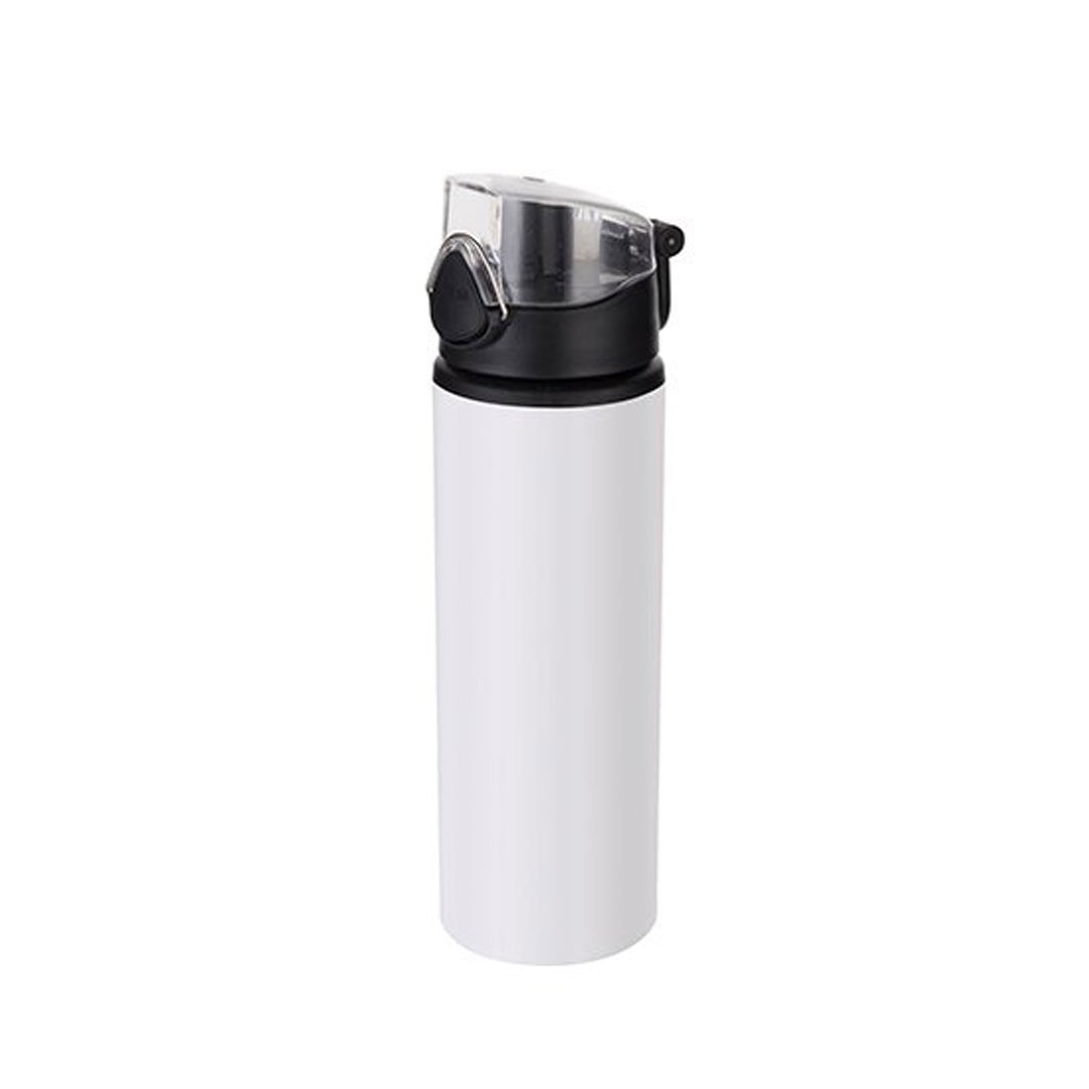 ΑΣΠΡΟ ΜΕΤΑΛΛΙΚΟ ΜΠΟΥΚΑΛΙ 750ML - ΜΑΥΡΟ ΚΑΠΑΚΙ