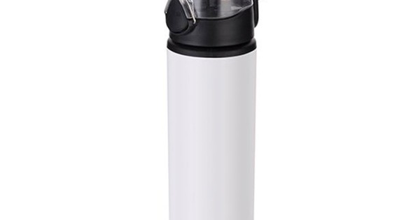 ΑΣΠΡΟ ΜΕΤΑΛΛΙΚΟ ΜΠΟΥΚΑΛΙ 750ML - ΜΑΥΡΟ ΚΑΠΑΚΙ